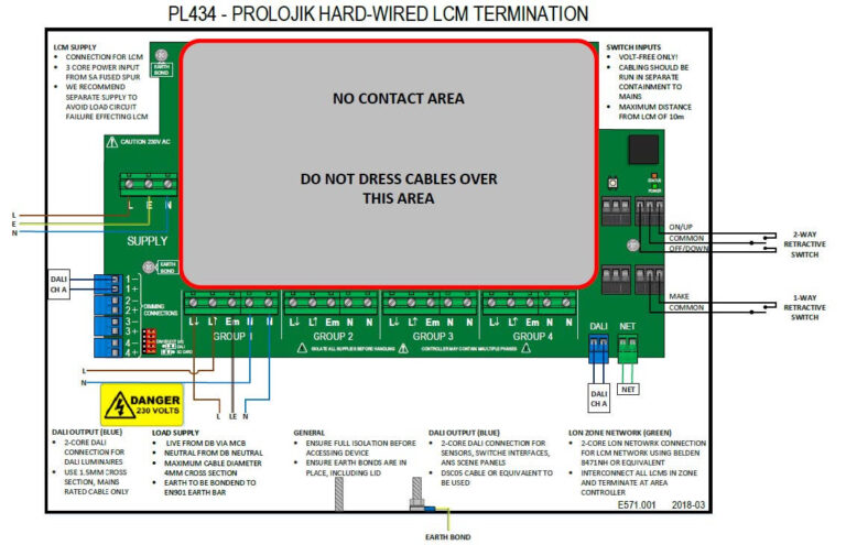 PL434 - DALI Addressable LCM-DALI - Prolojik